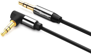 WONDERWORLD AUX Cable 1 m ®Right Angle Stereo Audio Cable - 90 ...