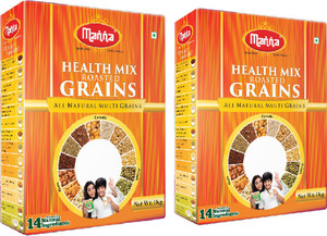 Manna Health Mix (Roasted Grains), 100% Natural, 14 Ingredients (Nuts ...