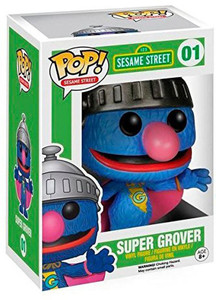 Funko TV Sesame Street Super Grover Action Figure - TV Sesame Street ...