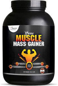RAMINI BIONUTRITION XTREME MUSCLE MASS GAINER - 3 KG Weight Gainers ...