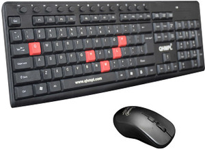 Quantum Hi-Tech 9600 QHMPL Wireless keyboard-Mouse Combo Set Designed ...