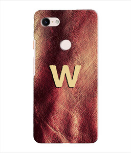 XPRINT Back Cover for Google Pixel 3XL - Alphabet W - XPRINT : Flipkart.com