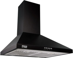 Inalsa Cooker Hood Enya 60BKBF Wall Mounted Black 530 CMH Chimney Price ...