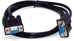 ANDTRONICS Ethernet Cable 5 m 9 Pin Serial Female to Female Extension ...
