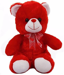 JITESH ENTERPRISRES Soft Stuffed Teddy Bear ,Red - 45 cm - Soft Stuffed ...