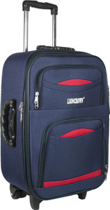 Lioncrown Swift Expandable Cabin Suitcase 2 Wheels - 22 inch Navy Blue ...