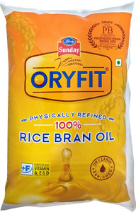 Liberty Sunday Oryfit Physically Refined Rice Bran Oil Pouch Price in ...