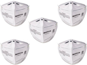 3M Pollution Mask and Respirator 9004 IN (Pack of 5) Price in India ...