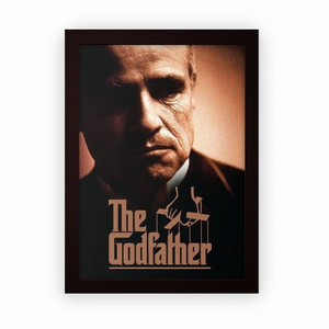 Godfather Framed Poster For Wall Hanging or Desk (Matte Laminated ...