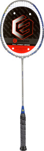 Endless Full Graphite (Upto 35Lbs/G2 Grip/83+-5gm) Blue, Grey Strung ...
