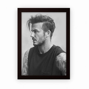 David Beckham Framed Poster For Wall Hanging or Desk (Matte Laminated ...