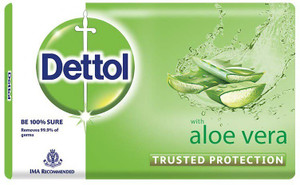 Dettol Aloe Vera Soap - 100g (Pack of 15) - Price in India, Buy Dettol ...