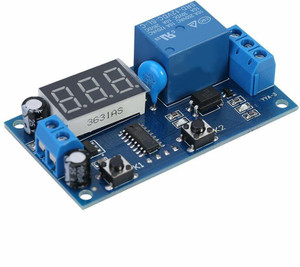 REES52 DC 12V Infinite Cycle Delay Timing Timer Relay ON Off Switch ...