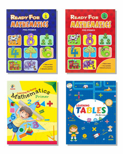 Activity based Mathematics book set of 4 Books Counting 1 - 100 ...