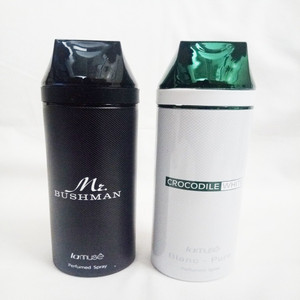 Lamuse CROCODILE WHITE AND MR BUSHMAN Deodorant Spray - For Men & Women ...