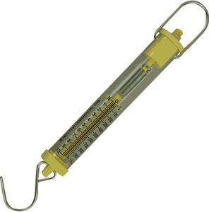 Droplet 10N/1KG Spring Balance Acrylic Tubular Dynamometer , Education ...