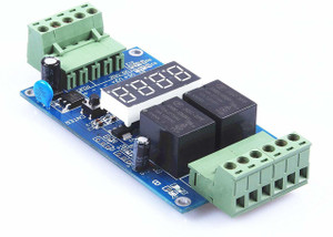 REES52 DC 12V 2-Way Programmable Relay Board/2-Way Voltage Detection ...