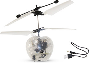 AKSHAT Flying Apple with Motion Sensors and 3D Lights For Kids - Flying ...