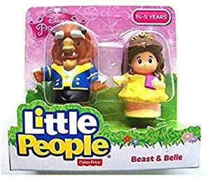 FISHER-PRICE Little People Disney Princess Beauty and The Beast Belle ...