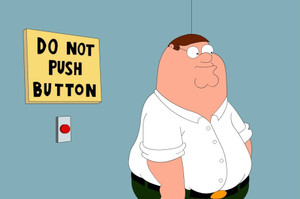 TV Show Family Guy Peter Griffin HD Wall POSTER LARGE Print on 36x24 ...