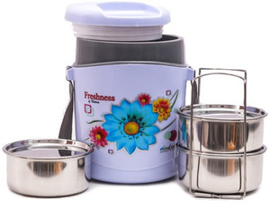 Flipkart.com | Wonder Insulated Office Lunch Box 3 Containers Lunch Box