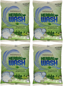 PATANJALI Herbal Wash Detergent Powder with Neem Extracts & Rose ...