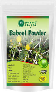 Oraya 100% Natural Herbal Babool Powder For Tooth Paste -100gm - Buy ...