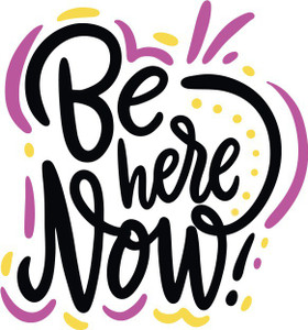 be here now sticker poster|Motivational Poster|Inspirational Poster ...