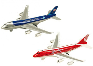 IndusBay 7.5 Inches Diecast Boeing 787 Airplane Model , light & sound ...
