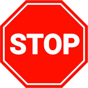 Stop sign sticker poster|Motivational Poster|Inspirational Poster ...