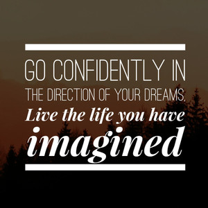 go confidently in the sticker poster|Motivational Poster|Inspirational ...