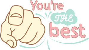 youre the best sticker poster|Motivational Poster|Inspirational Poster ...