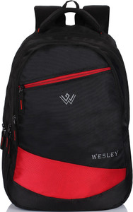 WESLEY 17 inch Laptop Backpack Black - Price in India | Flipkart.com