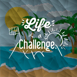 life is a challenge |Motivational Poster|Inspirational Poster|Gym ...