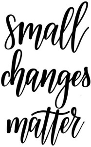 small changes matter |Motivational Poster|Inspirational Poster|Gym ...
