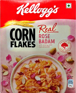 Kellogg's Corn Flakes Real Rose Badam Box Price in India - Buy Kellogg ...