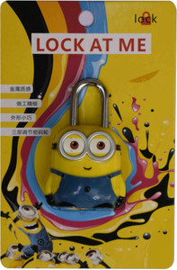 PTCMart Minion Blue-Yellow Luggage Lock Safety Lock (Yellow) Lock - Buy ...