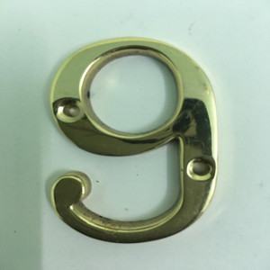 Robin Export Company 2 Inch Brass Number 9 Sign Price in India - Buy ...
