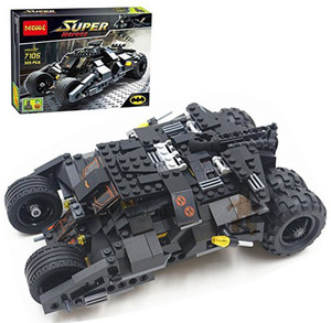 Happy GiftMart Super Heroes Tumbler Batman Batmobile Building Blocks ...