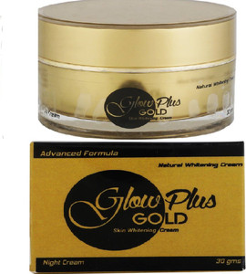Glow plus Gold Cream For Natural Looking , Glow Boosting Skin (Night ...