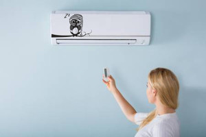 Decals Point 3 cm Cute Owl Decorative AC - Air conditioner - Sticker ...