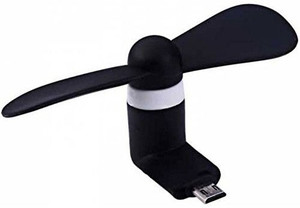 BUY SURETY New Collection 2 in 1 Micro USB Fan + USB 2.0 Mini 2-Blade ...
