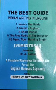The Best Guide Indian Writing in English Novel,Drama,Poetry(WBSU): Buy ...