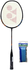 YONEX Nanoray Light 18i Graphite + Grip Multicolor Strung Badminton ...