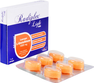 Radiplex Light 1000 mg L Glutathione Reduced Lozenges Tablets | No ...