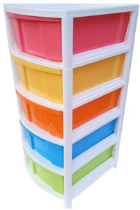 Aristo Houseware Multipurpose Storage Organizer, 5 Drawers - Plastic ...