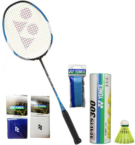YONEX 22 Badminton Racquet "G4 -3.25 Inches, 87 g" Wrist Band ...