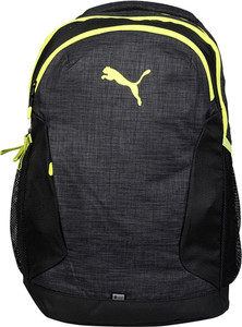 PUMA Prop Backpack 34 L Laptop Backpack Black-Acid Lime - Price in ...
