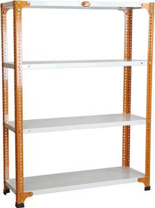Mil-Nil 48x36x12 22 Gauge 4 Shelf Orange Ivory Rack Luggage Rack Price ...