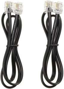 Techvik Ethernet Cable 2 m (Pack Of 2) 2 Meter Long landline - Techvik ...